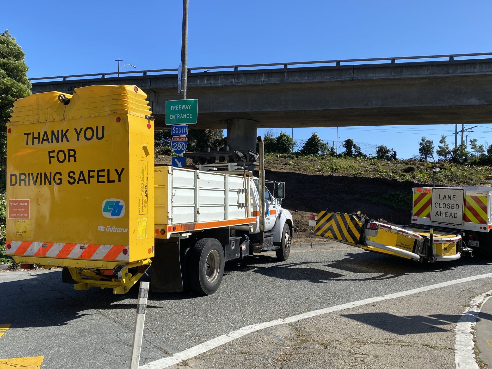 CalTrans seals up I-280 Freeway interior space