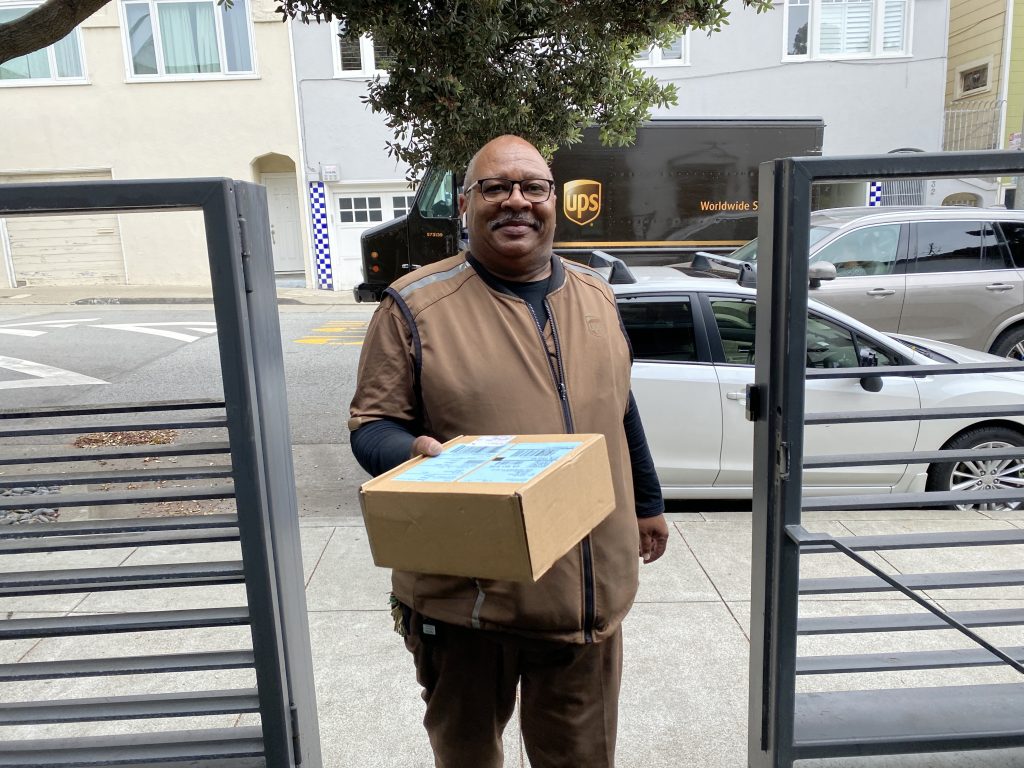 Your favorite UPS driver hits a milestone
