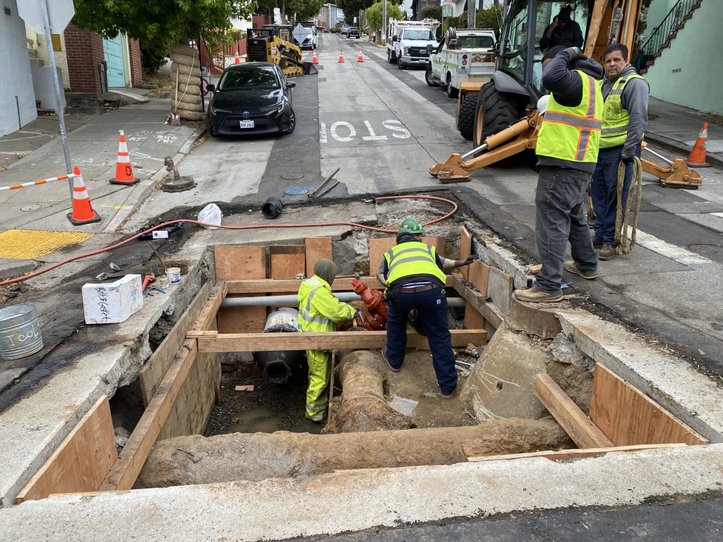 Get used to the Laidley Street Water Main Replacement Project